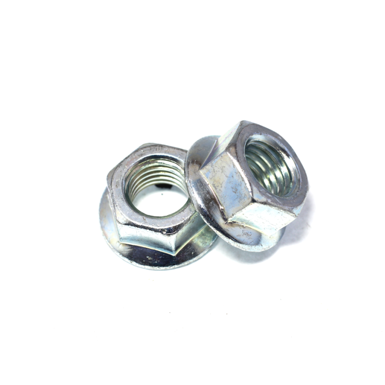 Flange (Serrated, Heavy, Locking) / Frame / Stover - Brown Bolt